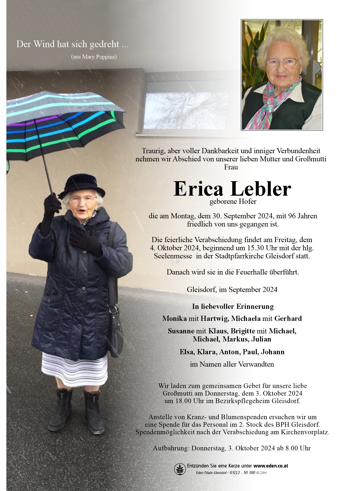 Erica Lebler - Eden Bestattung