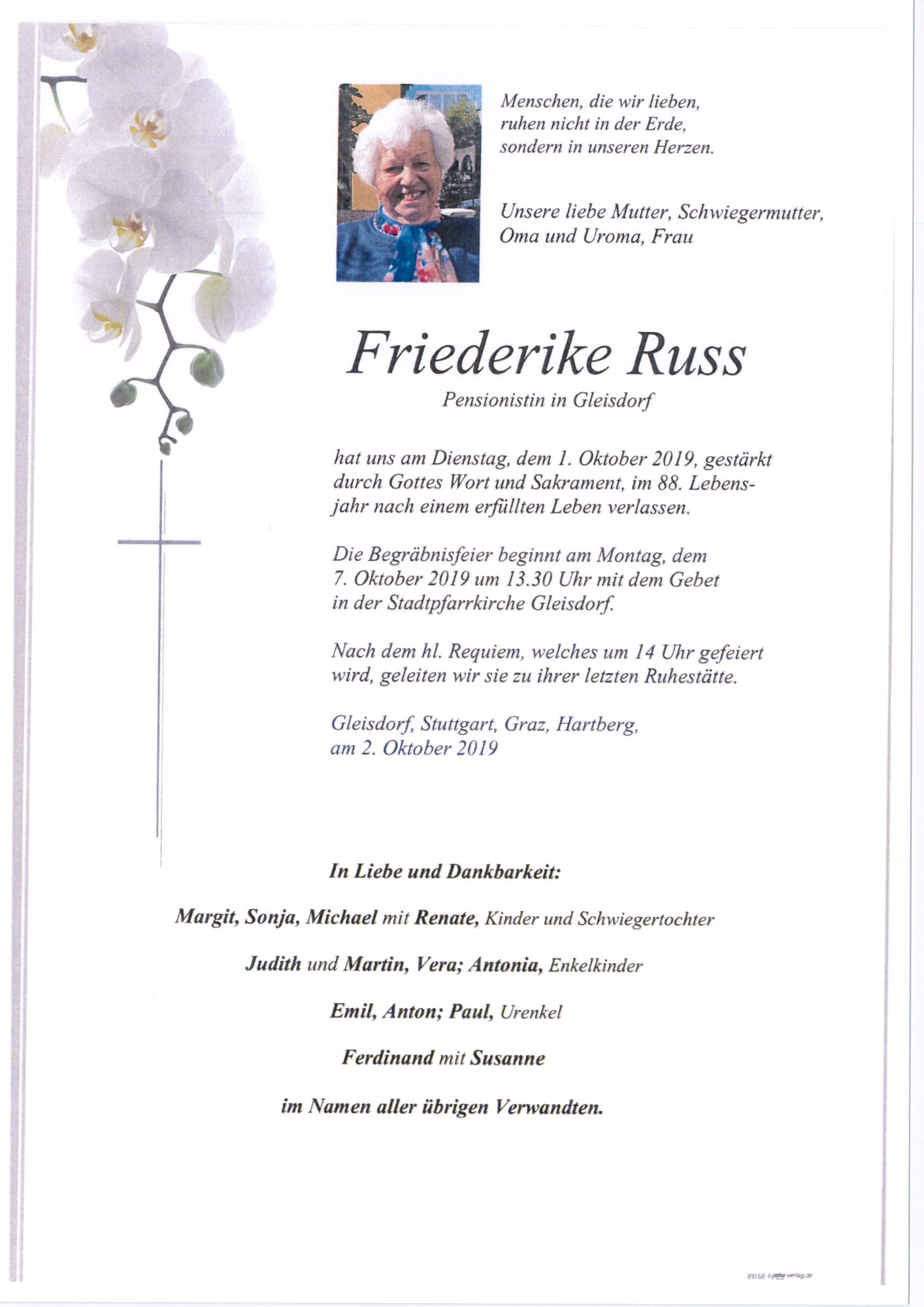 Friederike Russ - Eden Bestattung