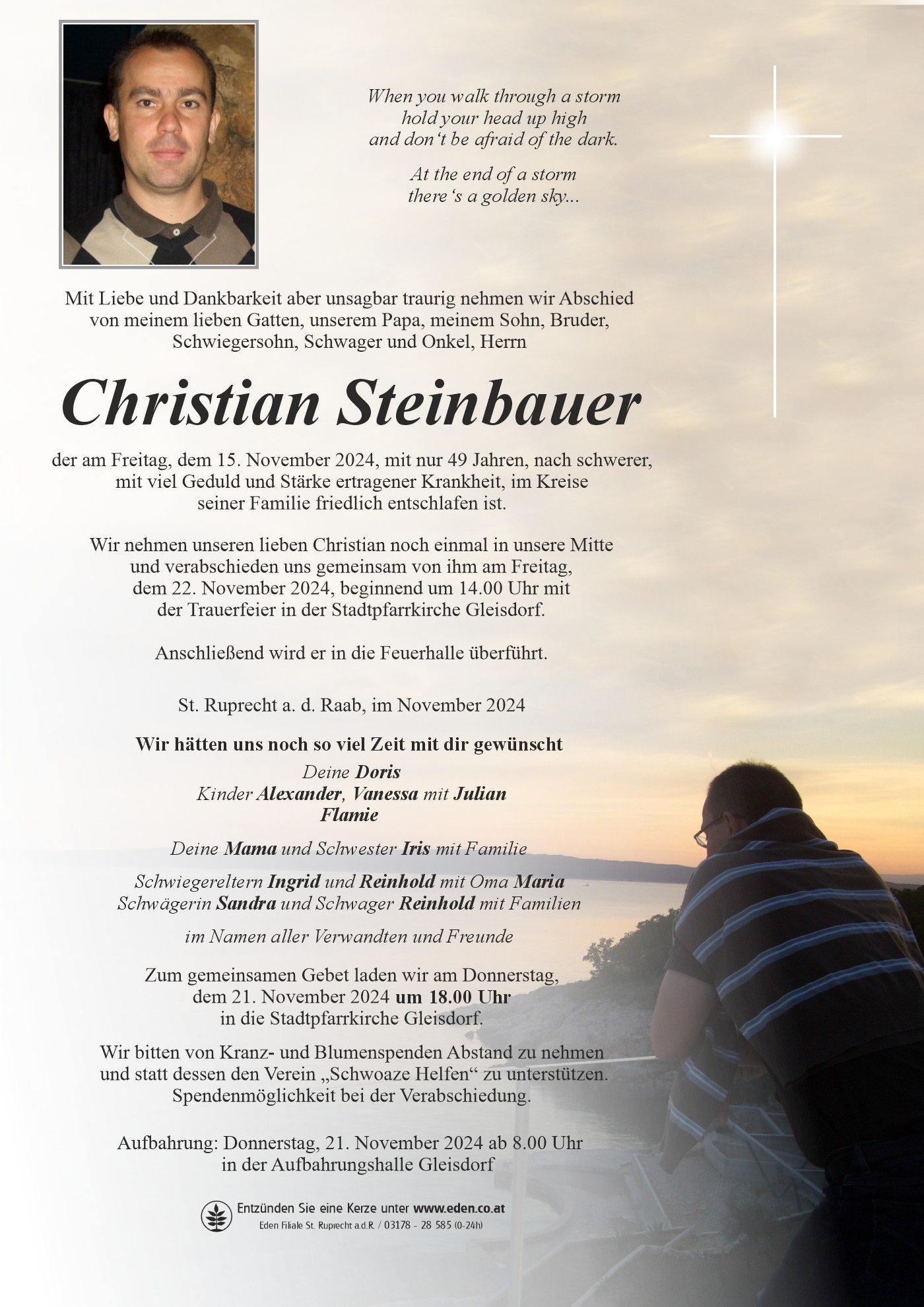 Christian Steinbauer - Eden Bestattung
