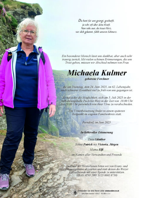 Michaela Kulmer - Eden Bestattung