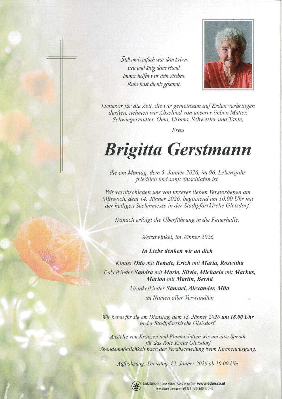 Brigitta Gerstmann - Eden Bestattung